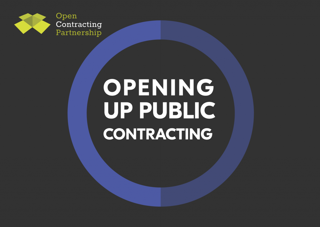 Opening up public contracting - Open Contracting Partnership