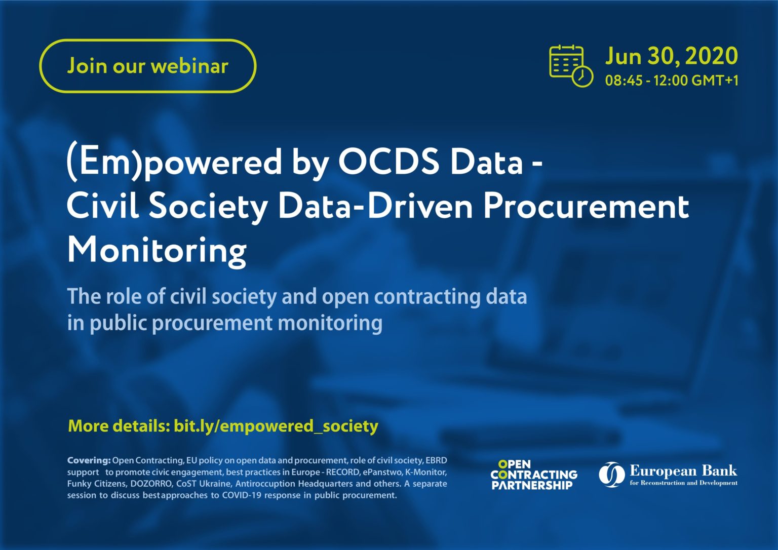 (Em)powered by OCDS data: Civil Society Data-Driven Procurement Monitoring - Open Contracting ...