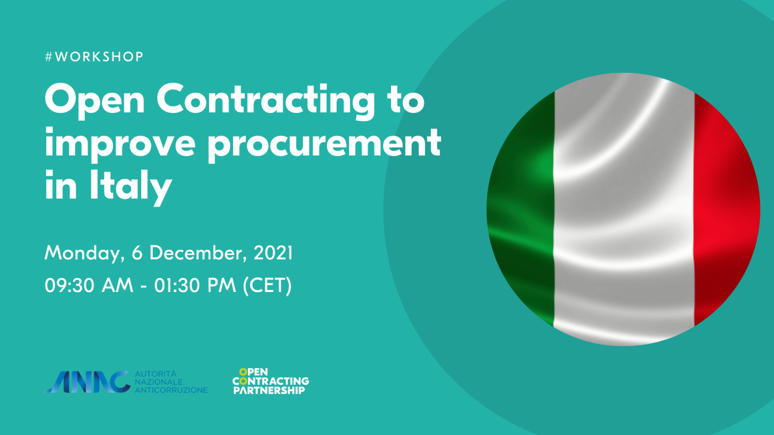 Open Contracting to Improve Procurement in Italy - Open Contracting ...