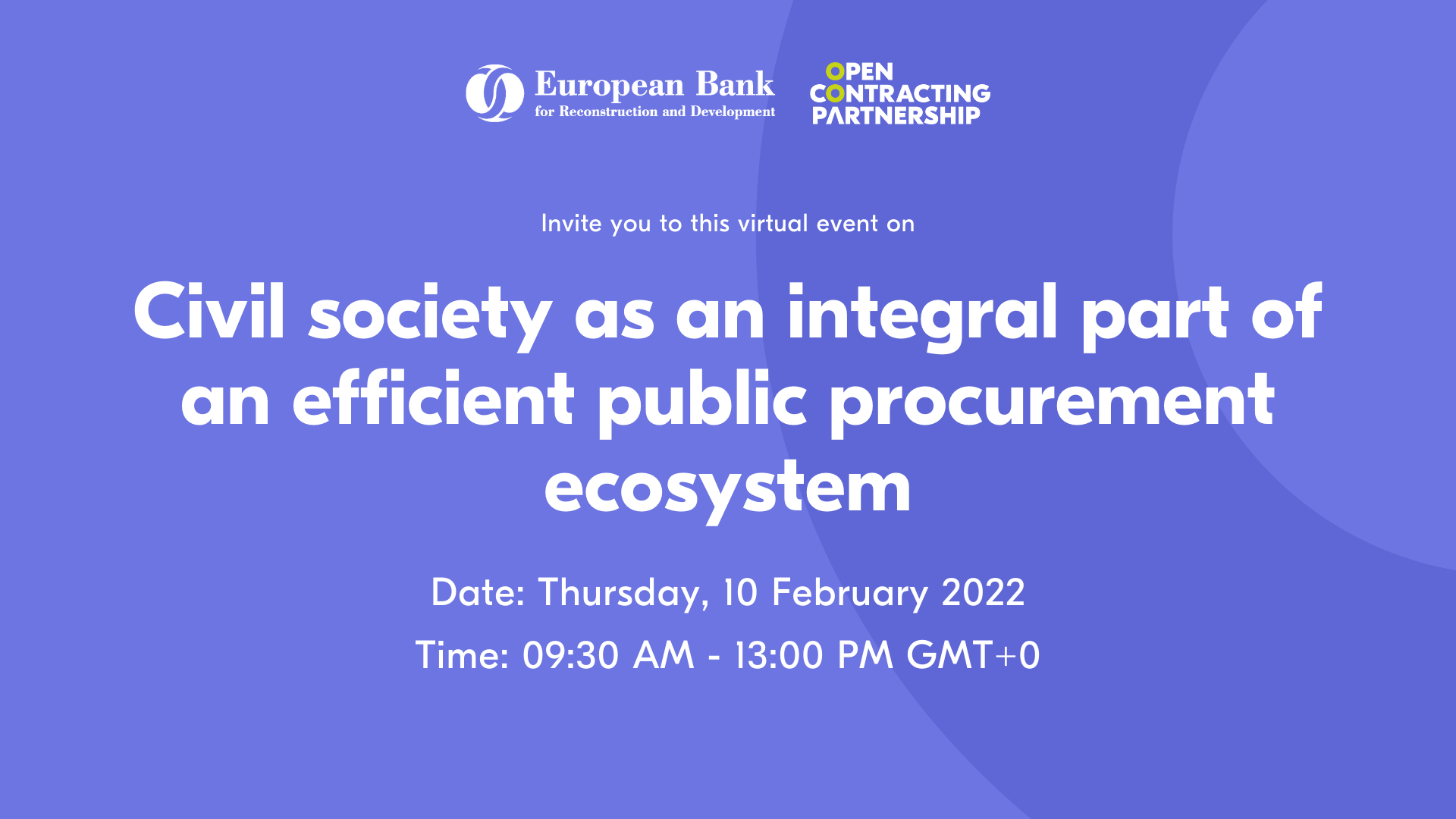 Civil society as an integral part of an efficient public procurement ...