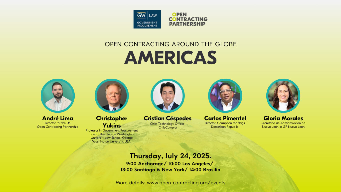 Open contracting around the globe - a webinar series of best practice ...